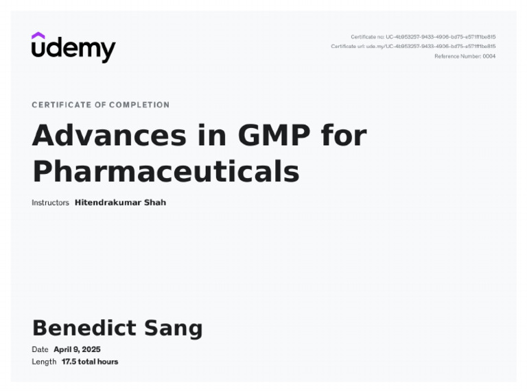 GMP | PDF