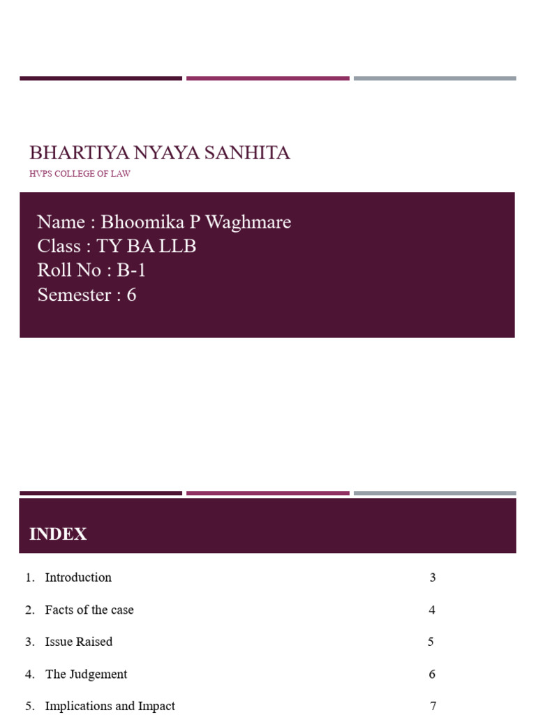 BNS PPT (Rambabu Singh Thakur V Sunil Arora) | PDF | Accountability | Supreme Court Of The ...