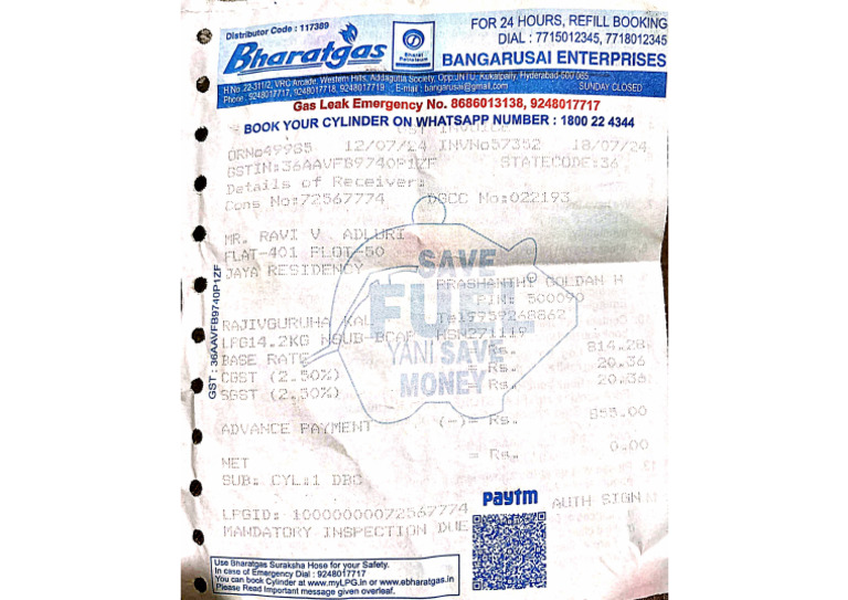 Gas Bill | PDF