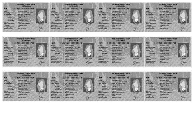 Cont - KTP Depan | PDF