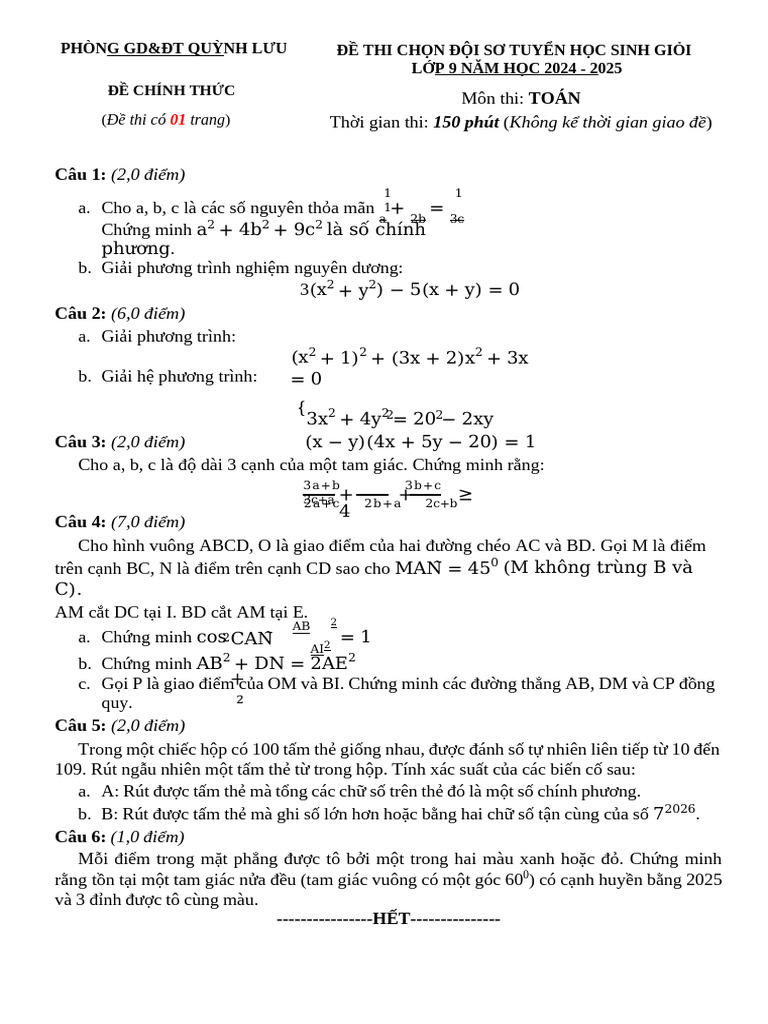 de-thi-chon-doi-tuyen-hoc-sinh-gioi-lop-9-mon-toan-nam-2024-2025-phong-gddt-quynh-luu | PDF