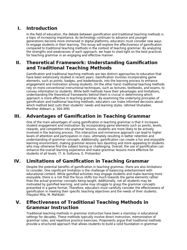 Exploring the Impact of Gamification on Middle School Students | PDF ...
