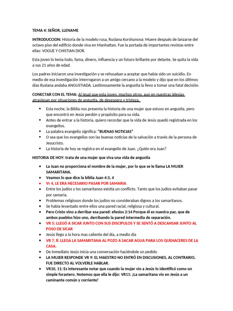 Señor Llename | PDF | Jesús | Evangelios