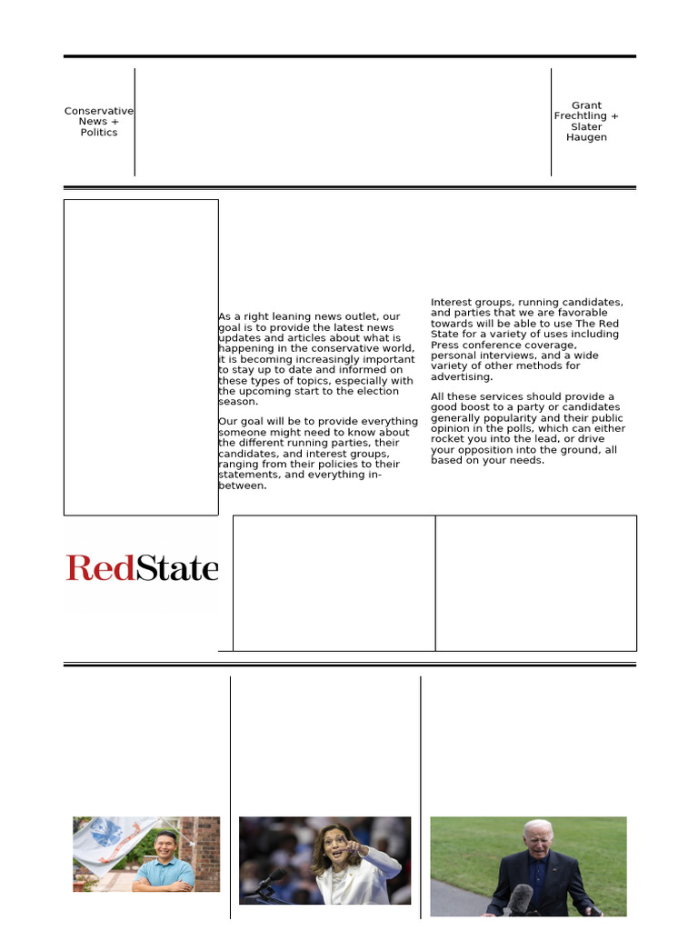 APGOV Flyer REDSTATE | PDF | News | Presidency Of The United States