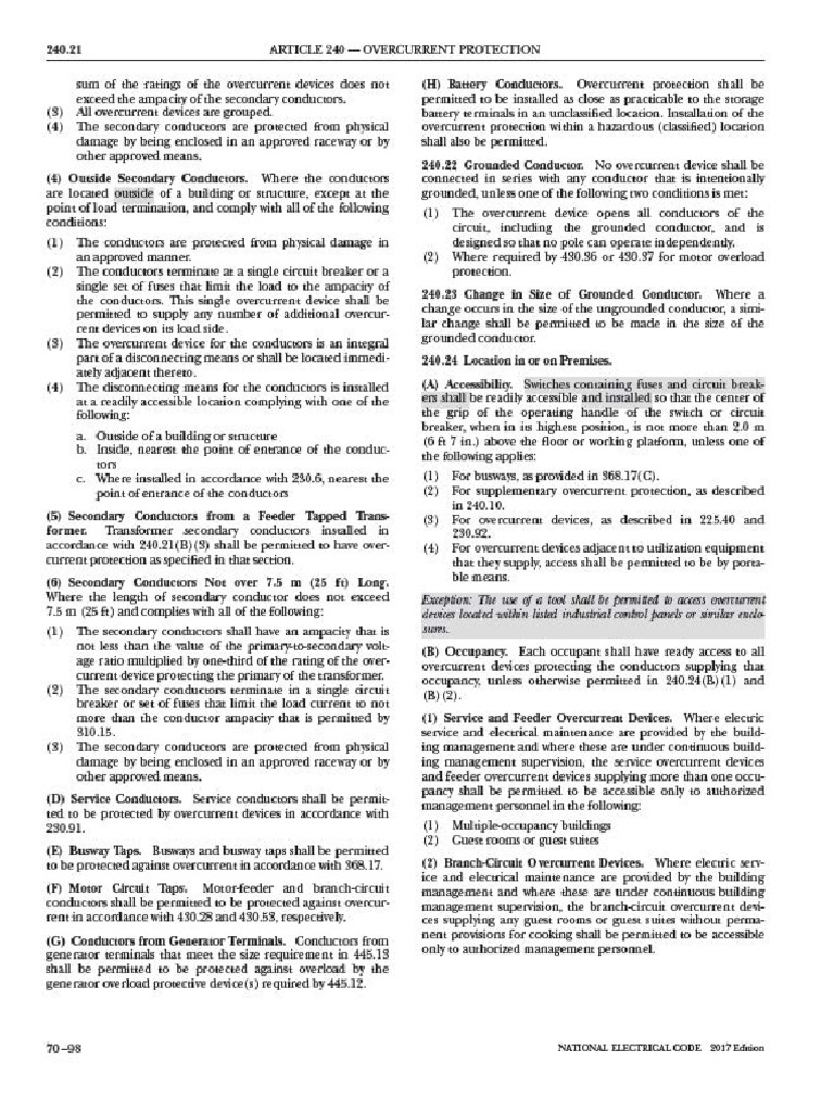 Nec 101 | PDF