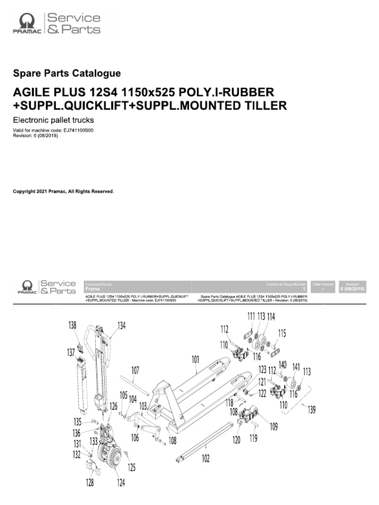 Pramac Agile Plus 12S4 | PDF