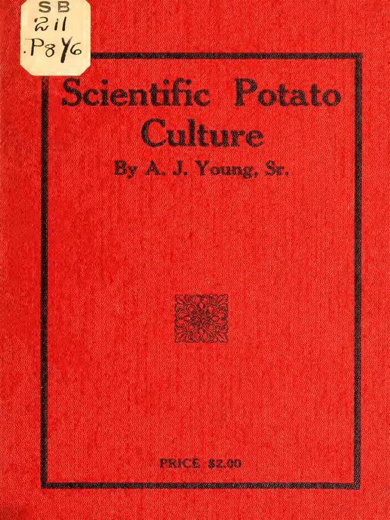 Scientific Potato Culture 1918 | PDF | Potato | Seed