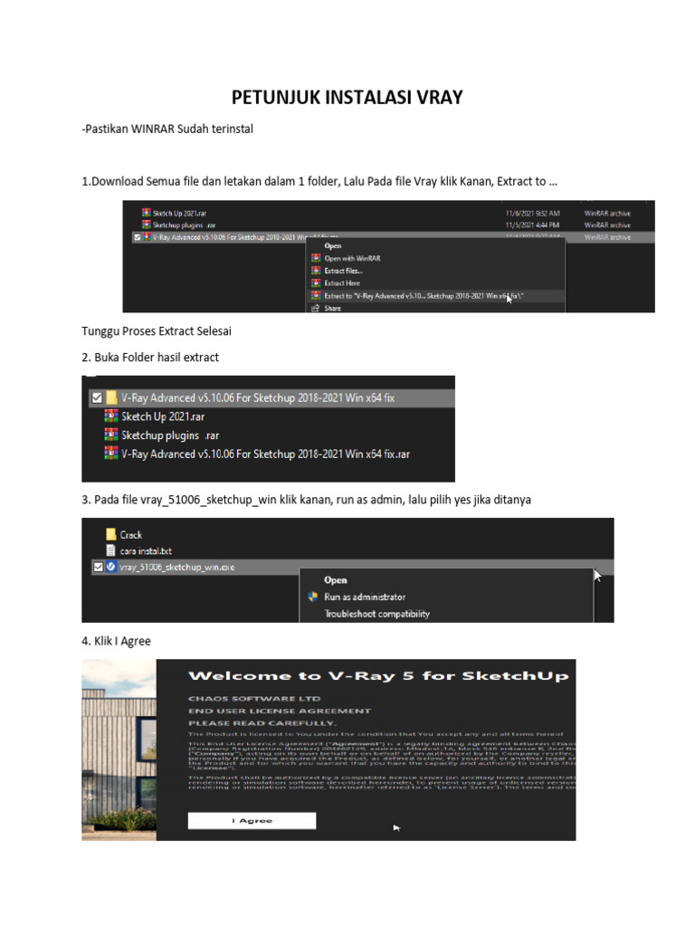 02 Petunjuk Instalasi Vray | PDF