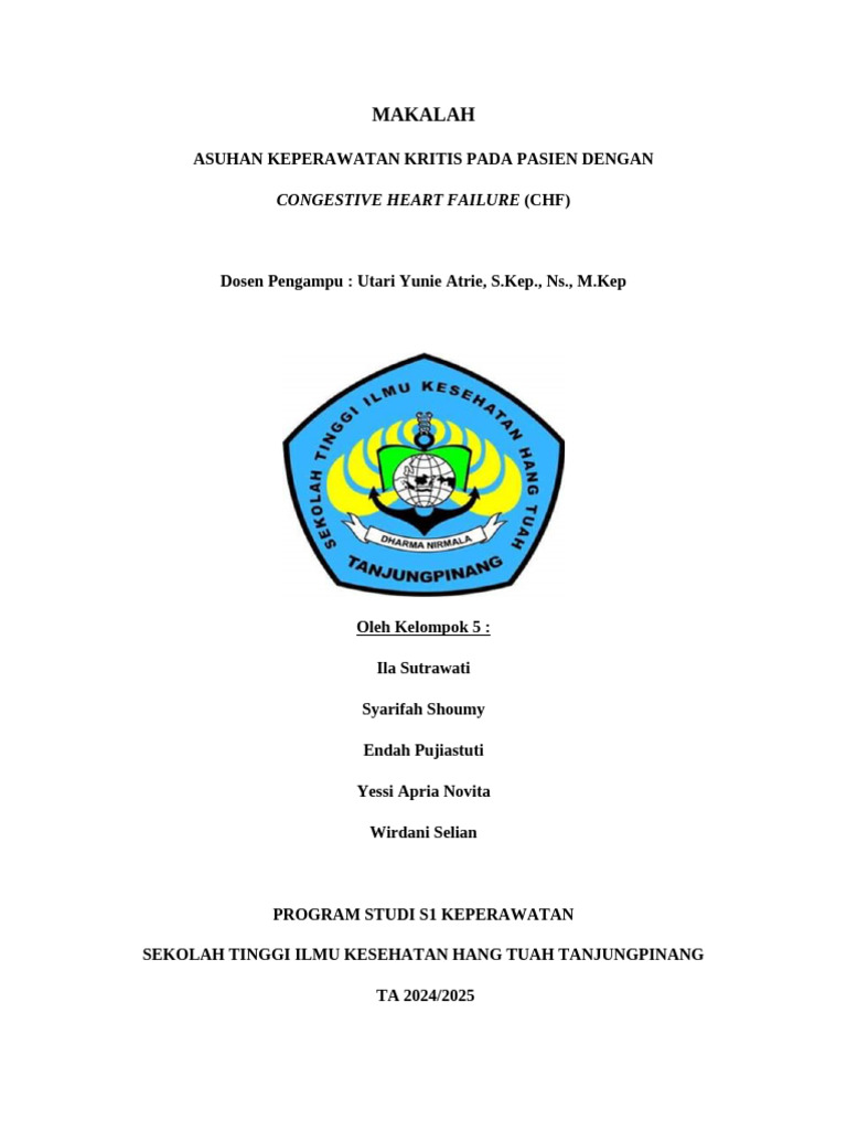 MAKALAH CHF (AutoRecovered) (1) | PDF