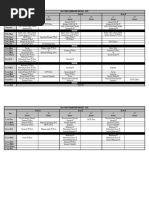 Grade 10 & 11 June Exam Timetable - 2025 | PDF