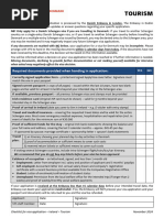 VFS Denmark Visa Application Checklist | PDF | Travel Visa | Passport
