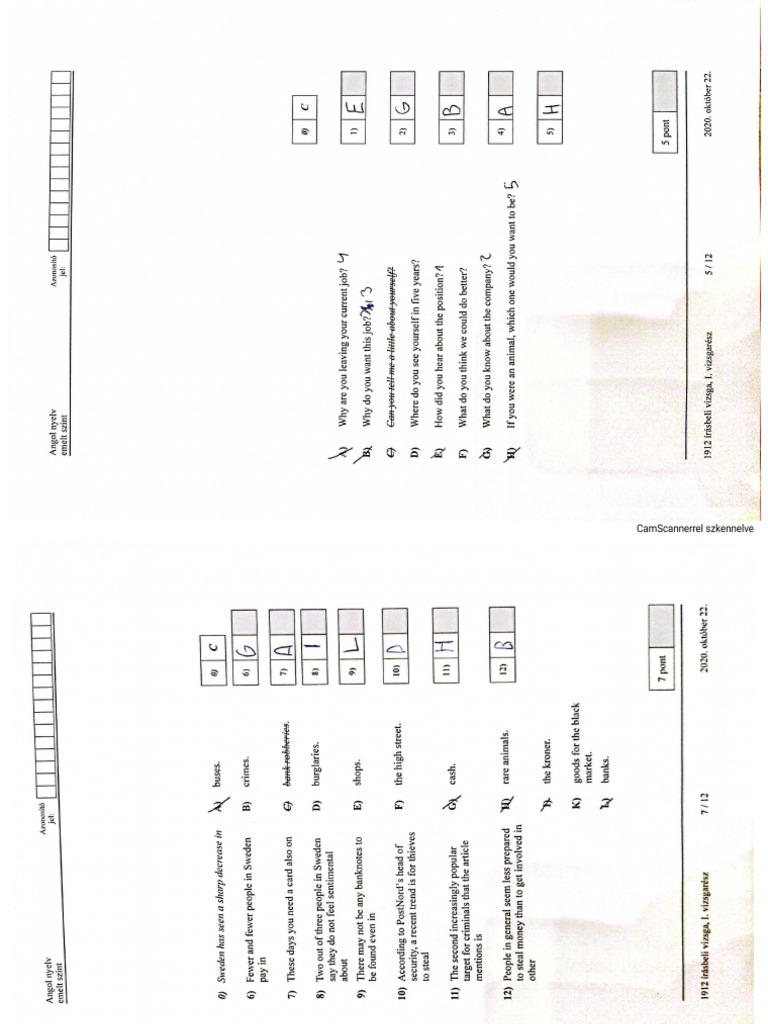 Ádám 2020 Okt 1. Rész | PDF