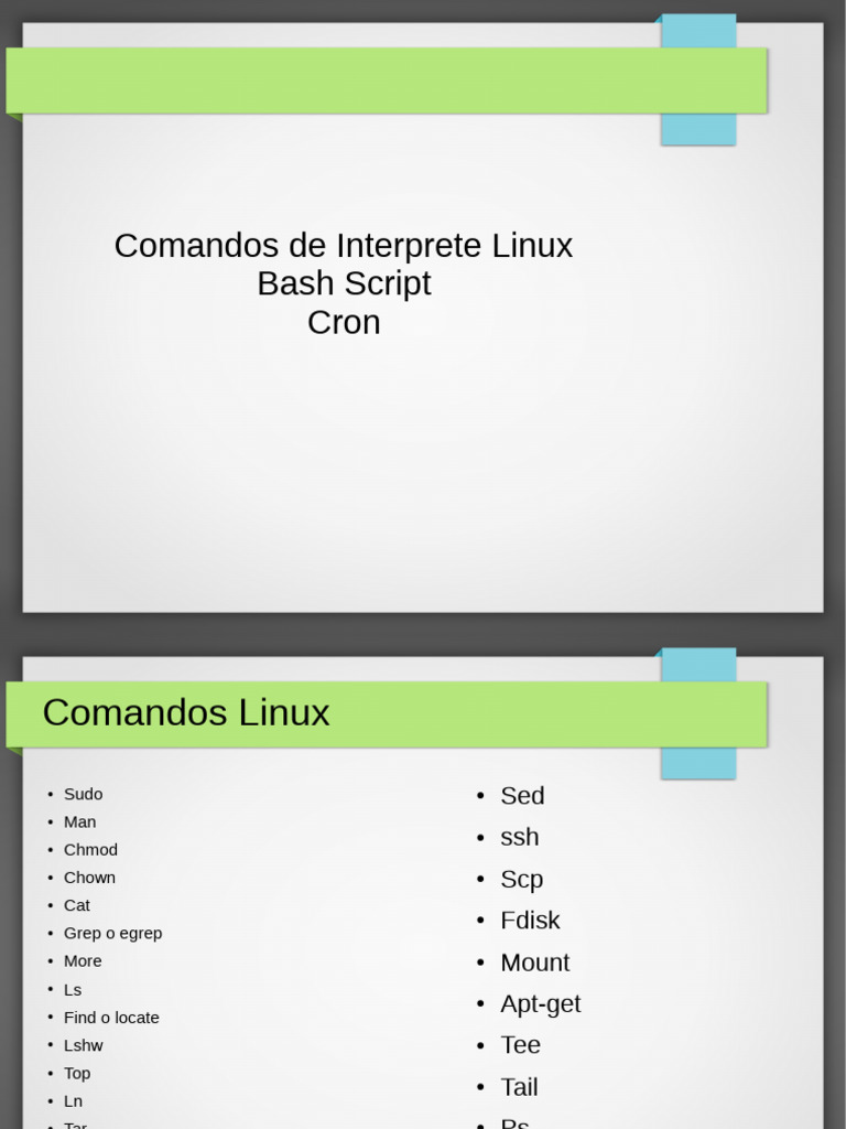 Tema 2 - PrimeraTeoria - Script - Comandos | PDF | Unix | Software Unix