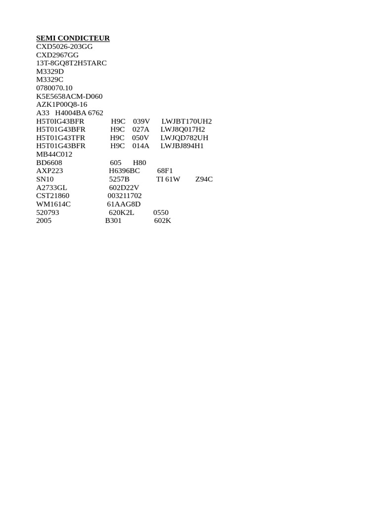 Fiche Complete | PDF