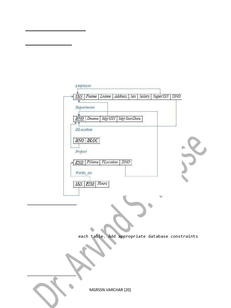 Part B Pgm11 DBMS Lab Employee Database | PDF | Databases | Computer Data