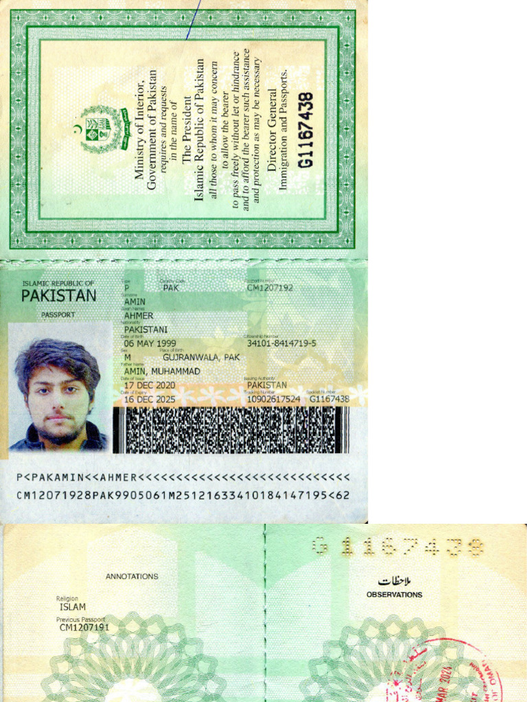 Full Pasport Scan PDF | PDF