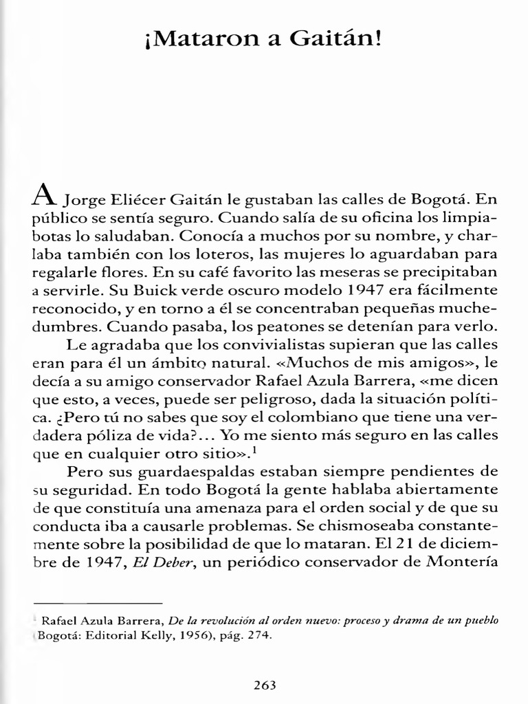 Braun Herbert Mataron a Gaitán 254 294 | PDF | Bogotá