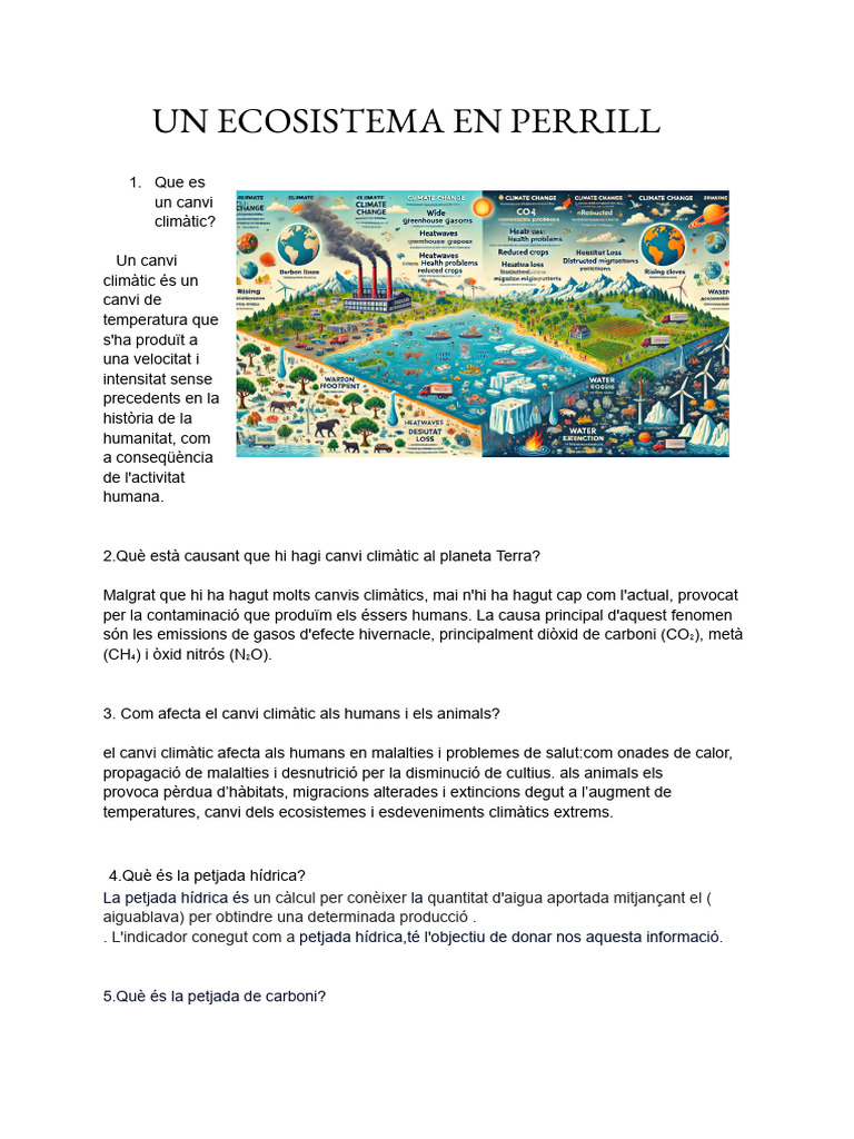 Un Ecosistema en Perrill | PDF