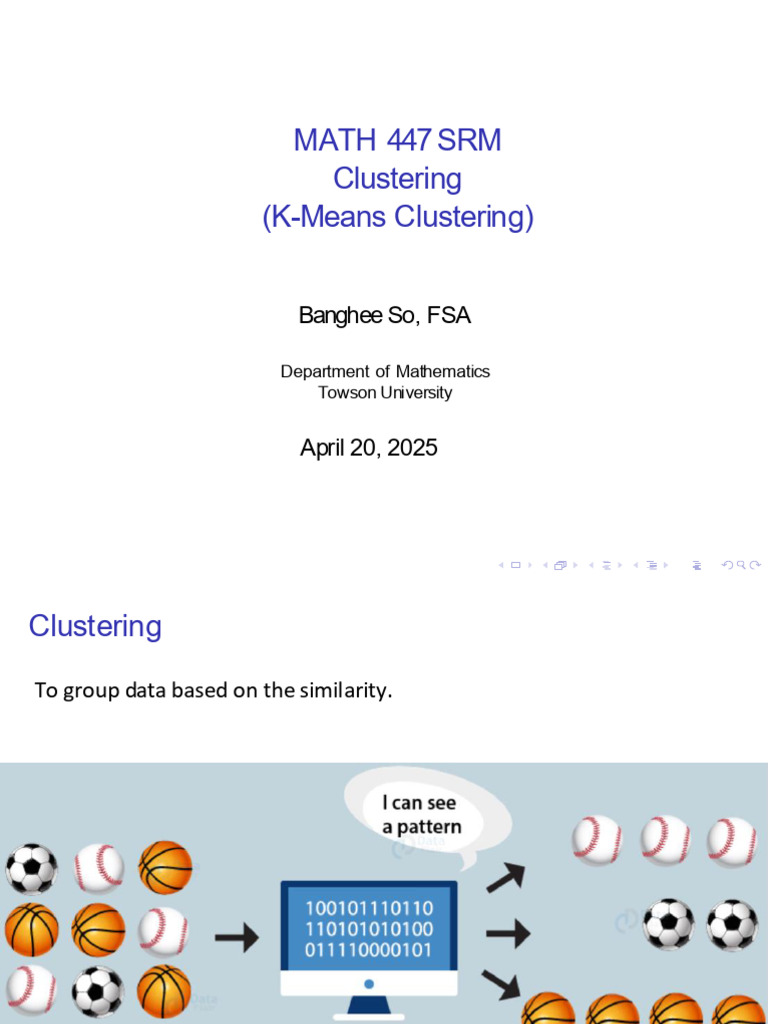 K-Means Clustering Explained | PDF