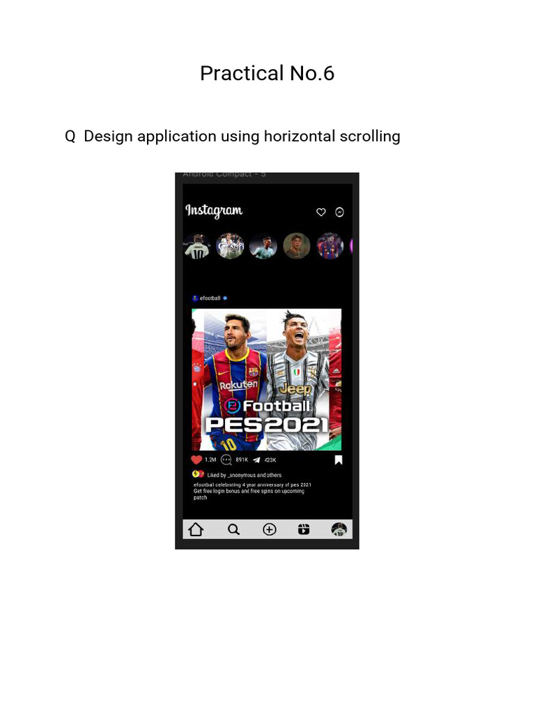 Practical No.6 PDF | PDF