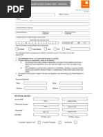 Kina Bank Business Account Application Form | PDF | Cheque | Banks