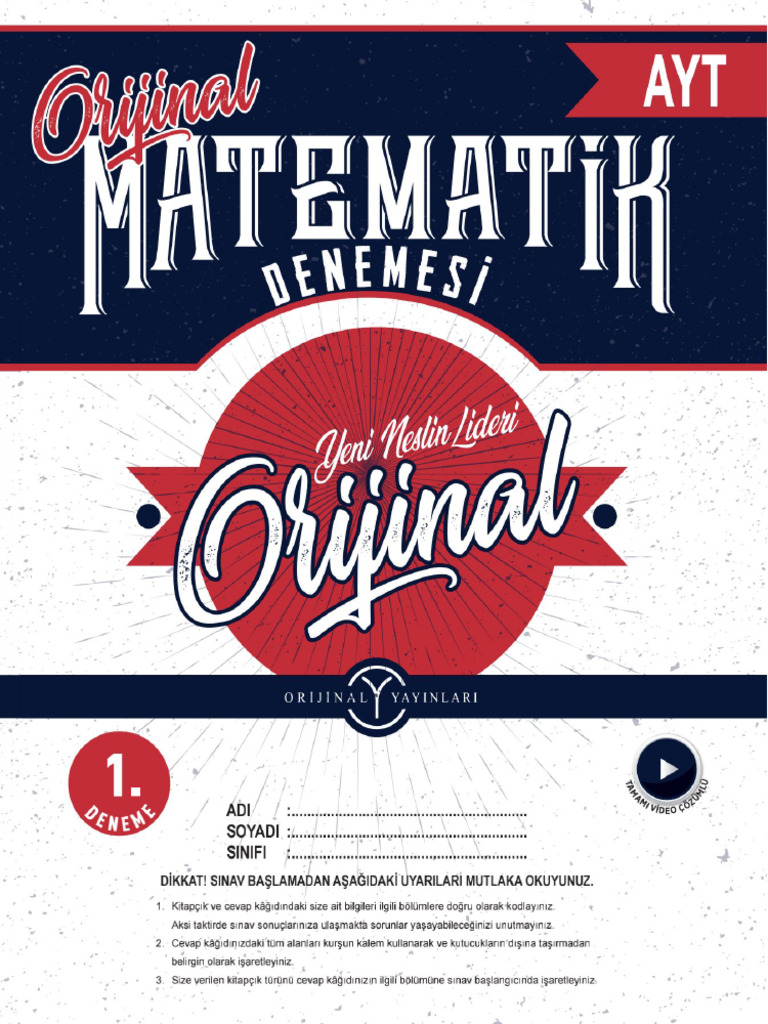 2023 AYT Deneme | PDF