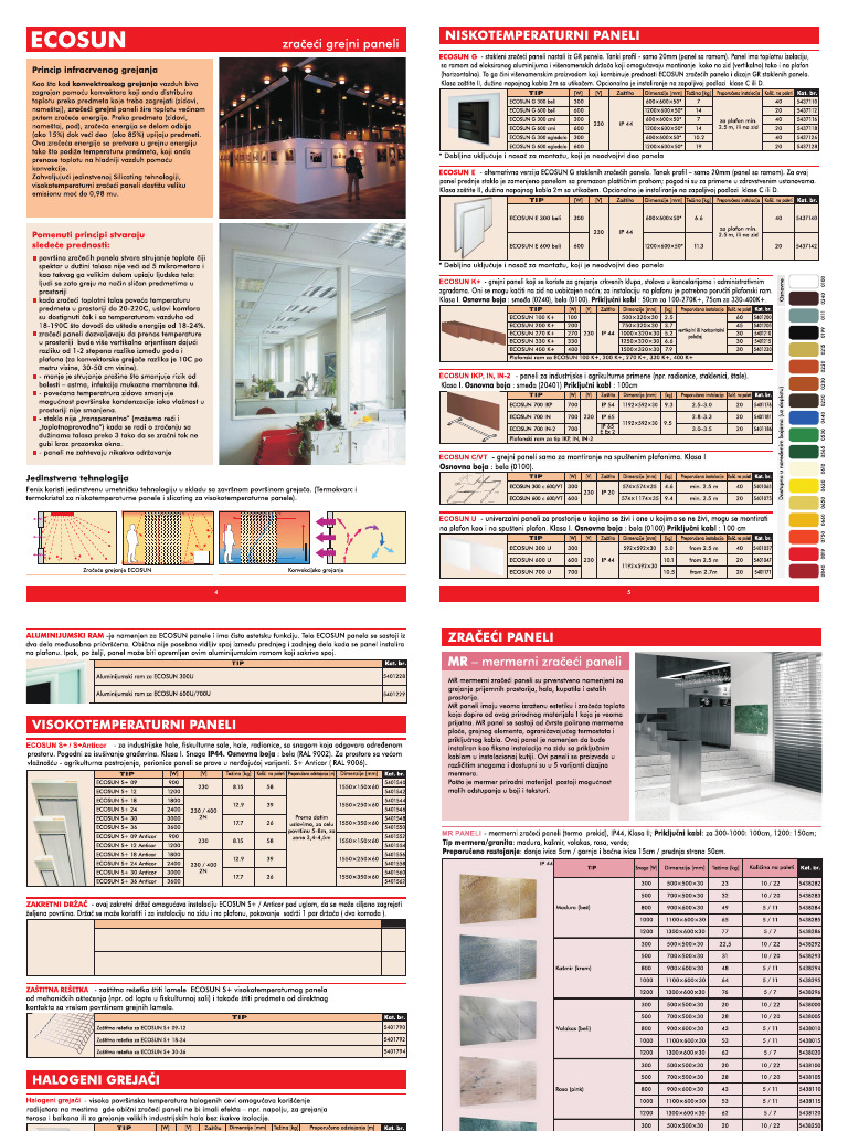 Brosura Ecosun | PDF