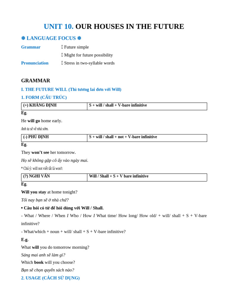 UNIT 101112 anh 6 | PDF