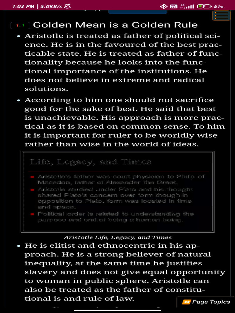 Aristotle Plato Notes | PDF