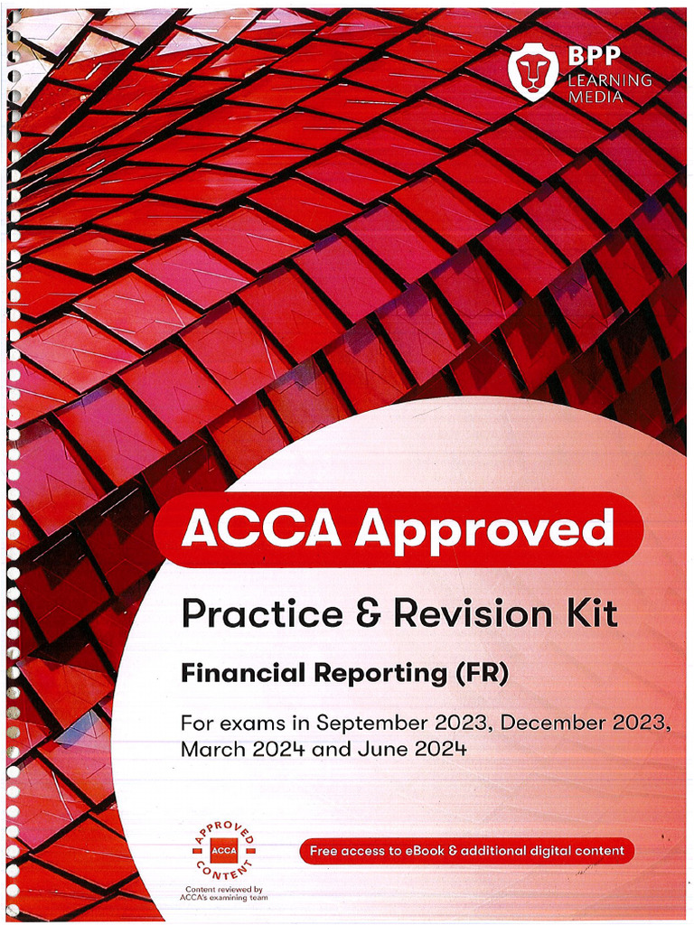 FR - f7 Revision Kit BPP 2023-2024 | PDF