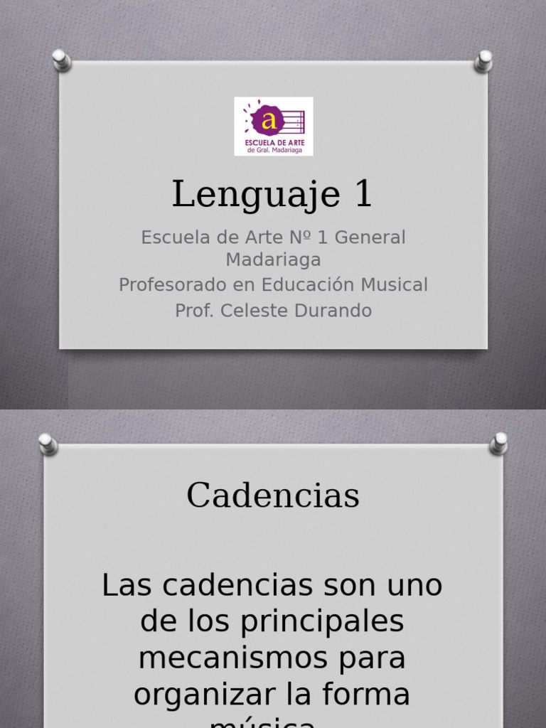 Cadencias_presentacion | PDF