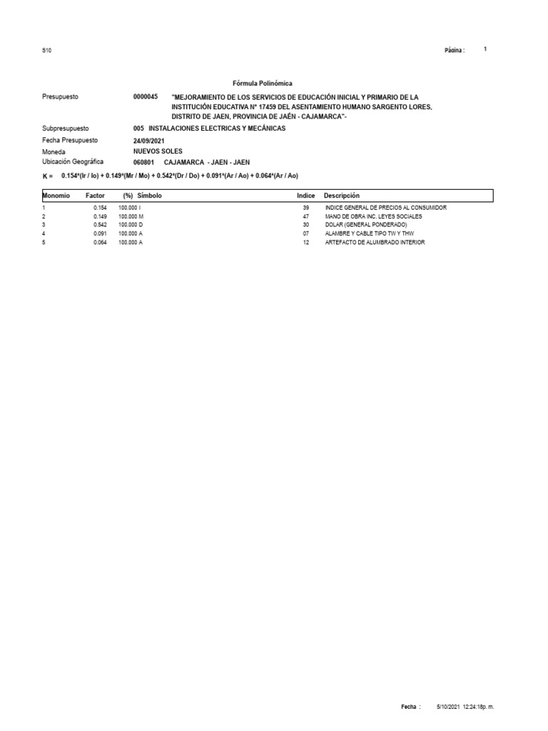 F.P. Inst. Elect. | PDF