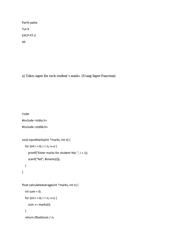 Parth Pals1 | PDF | Programming Paradigms | Computer Science