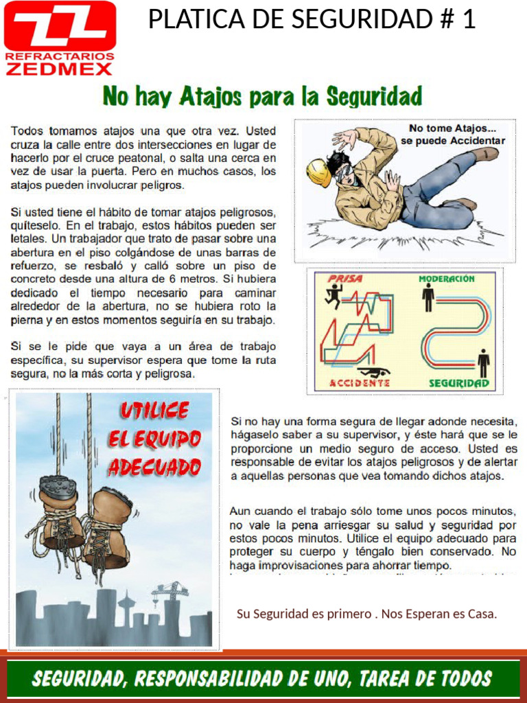 Platica 1 - No Hay Atajos para La Seguridad | PDF
