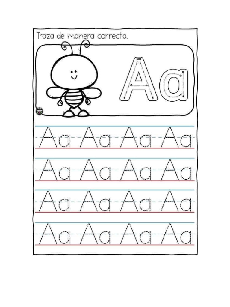 ABECEDARIO PARA TRAZAR | PDF