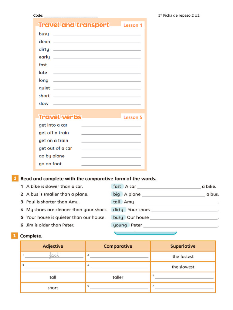 Ficha 2 Repaso U2 Pdf Pdf