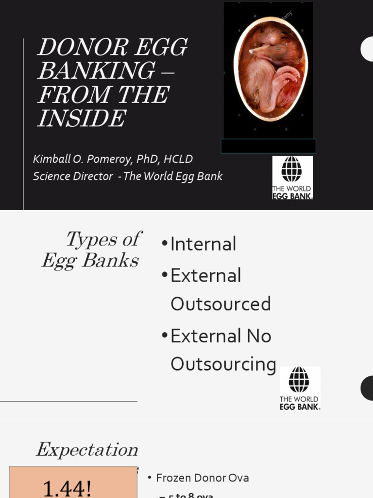 6 Pomeroy - Donor Egg Banking | PDF | Reproduction | Reproductive System