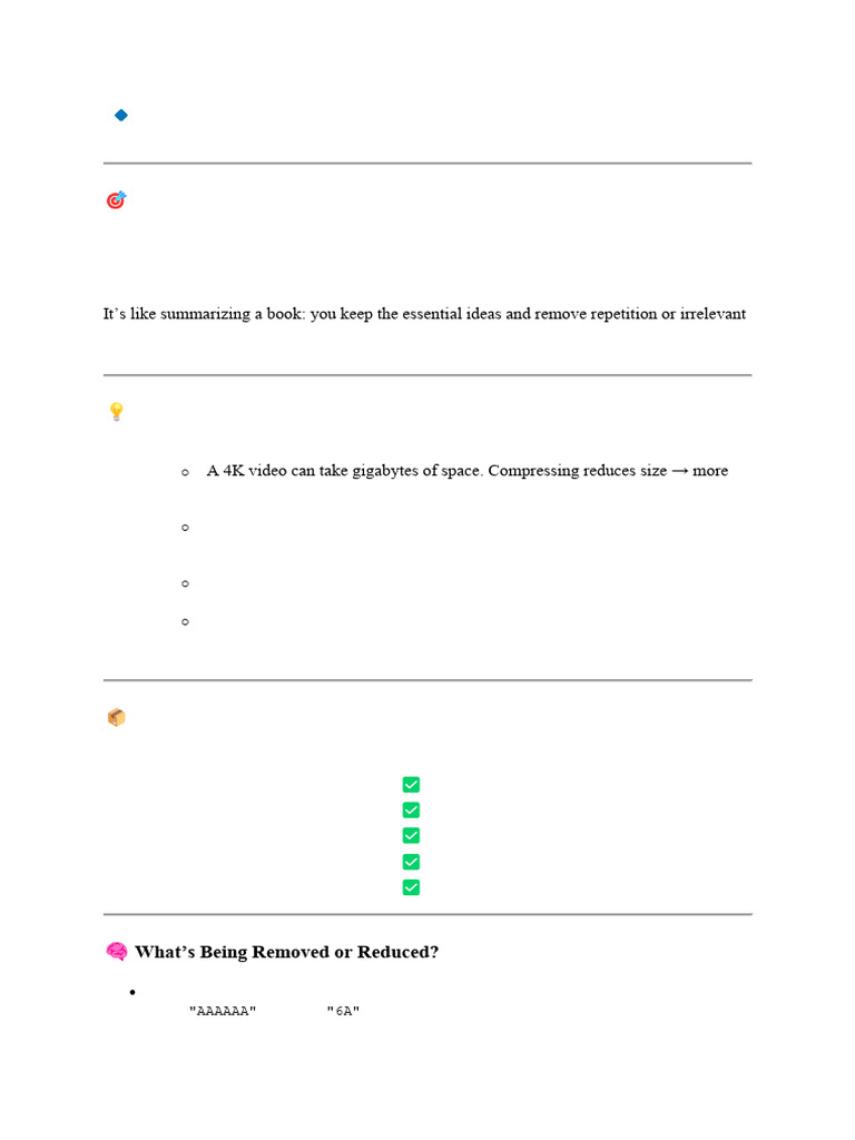 DATA COMPRESSION TECHNIQUES MODULE 1 KTU | PDF | Data Compression | Code