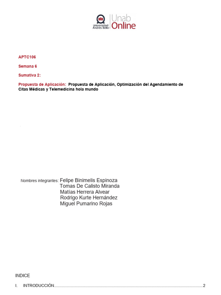APTC106 s6 Grupo16 | PDF | Modelo – Vista – Controlador | Escalabilidad
