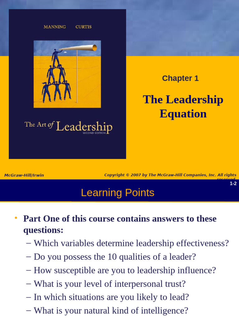 Leadership Trait and Behavior (1) | PDF | Leadership | Charisma