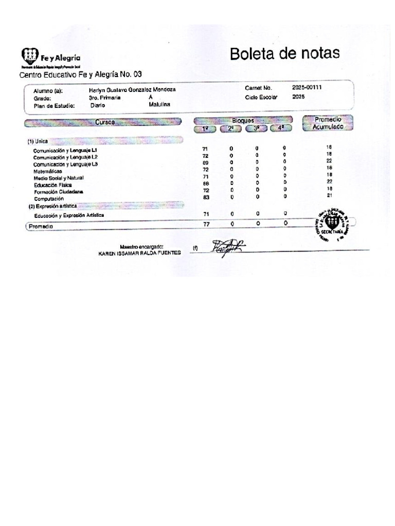 Notas Harlyn | PDF