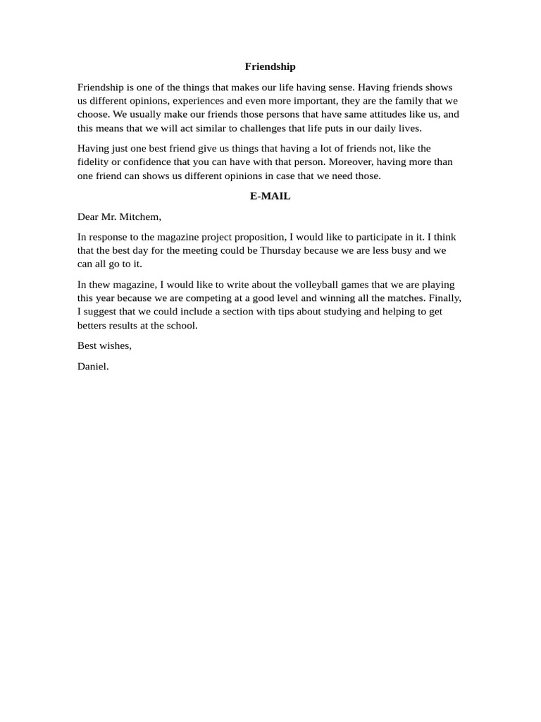 Writing Practise | PDF