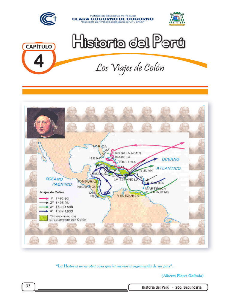 Viajes de Colón: Historia y Contexto | PDF | Cristobal colon