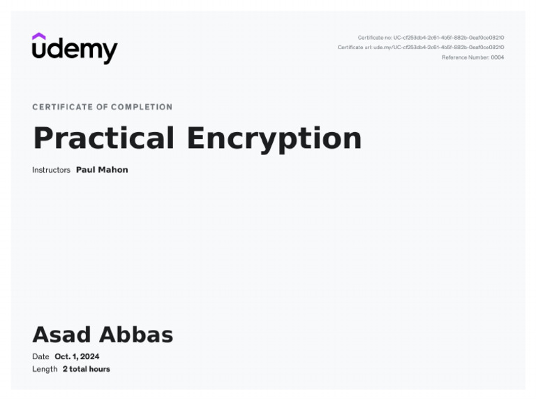 Practical Encryption | PDF