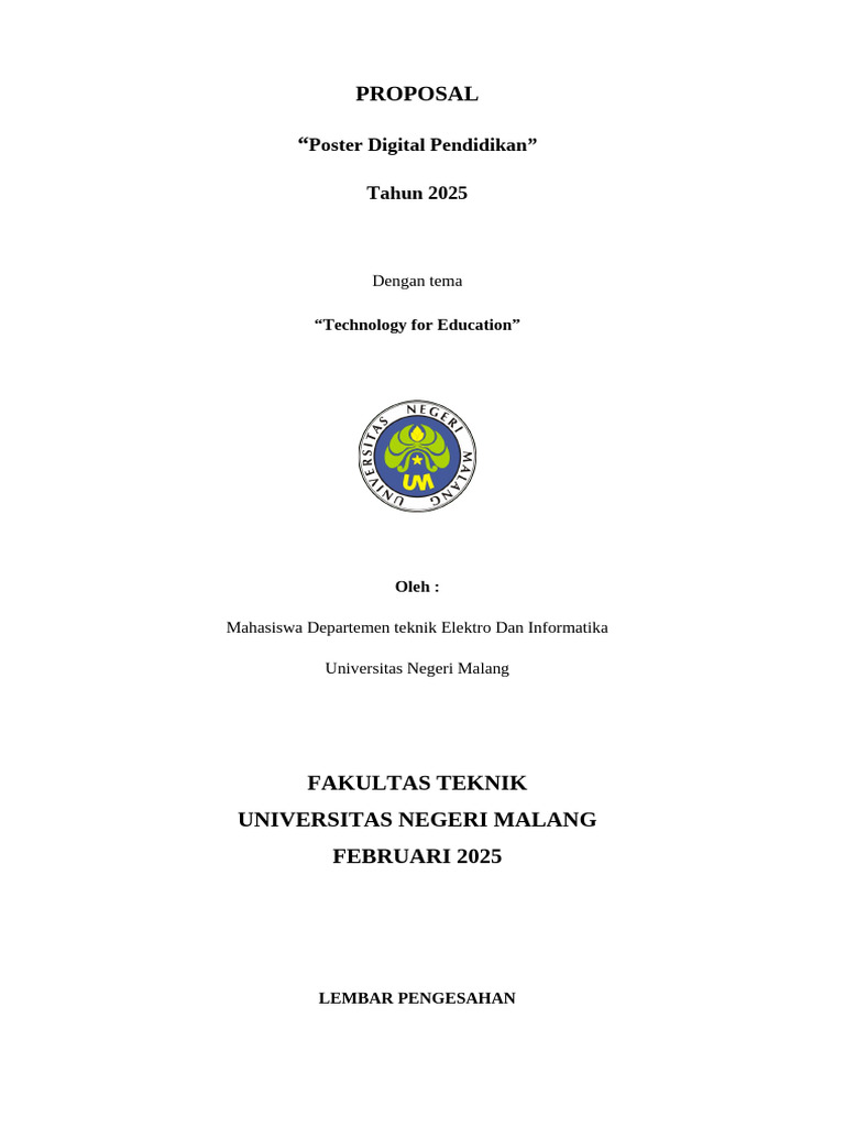 Proposal Game Competition 2025 | PDF