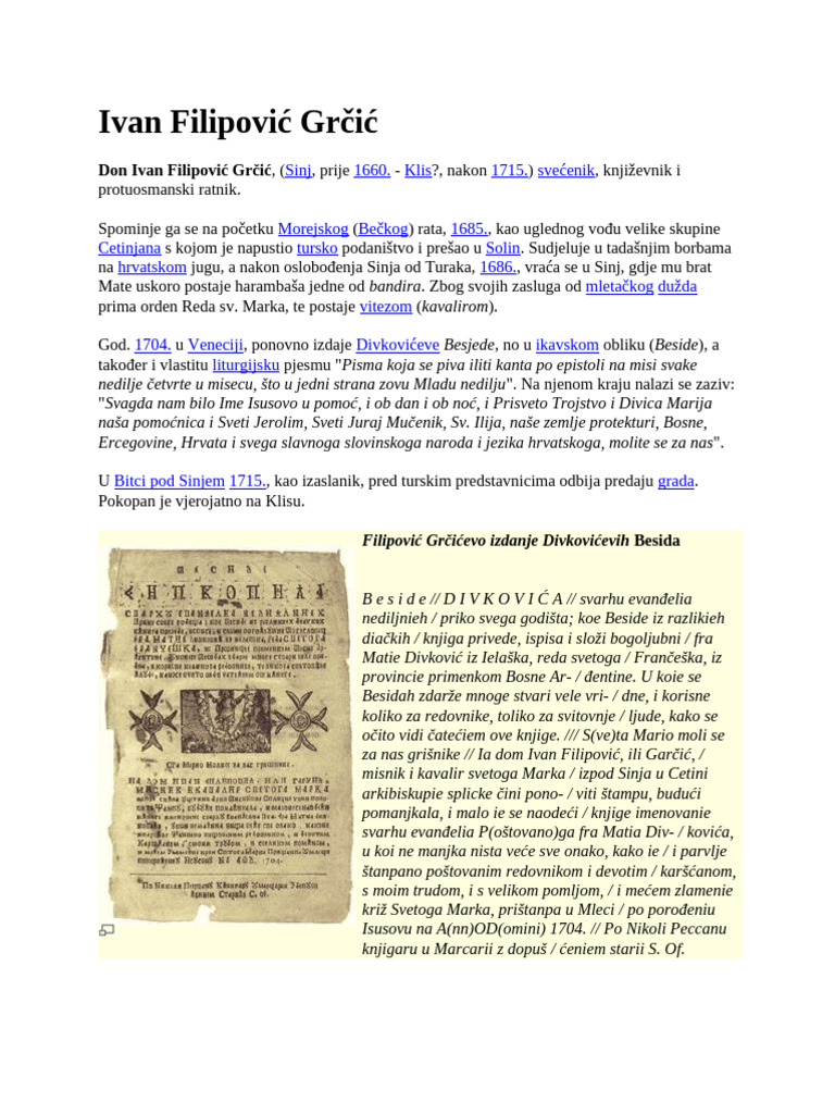 Ivan Filipovic Grcic | PDF