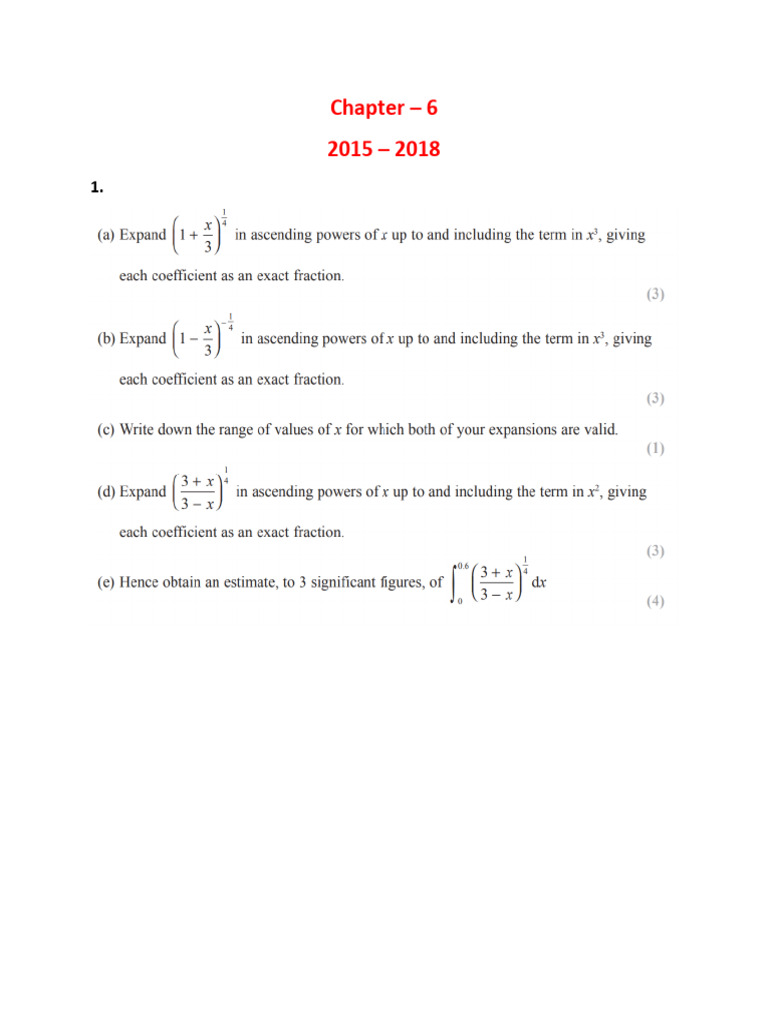 Chp 6 igcse fpm | PDF