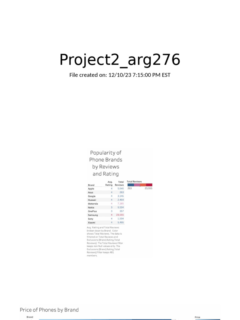 Project2 Arg276 | PDF