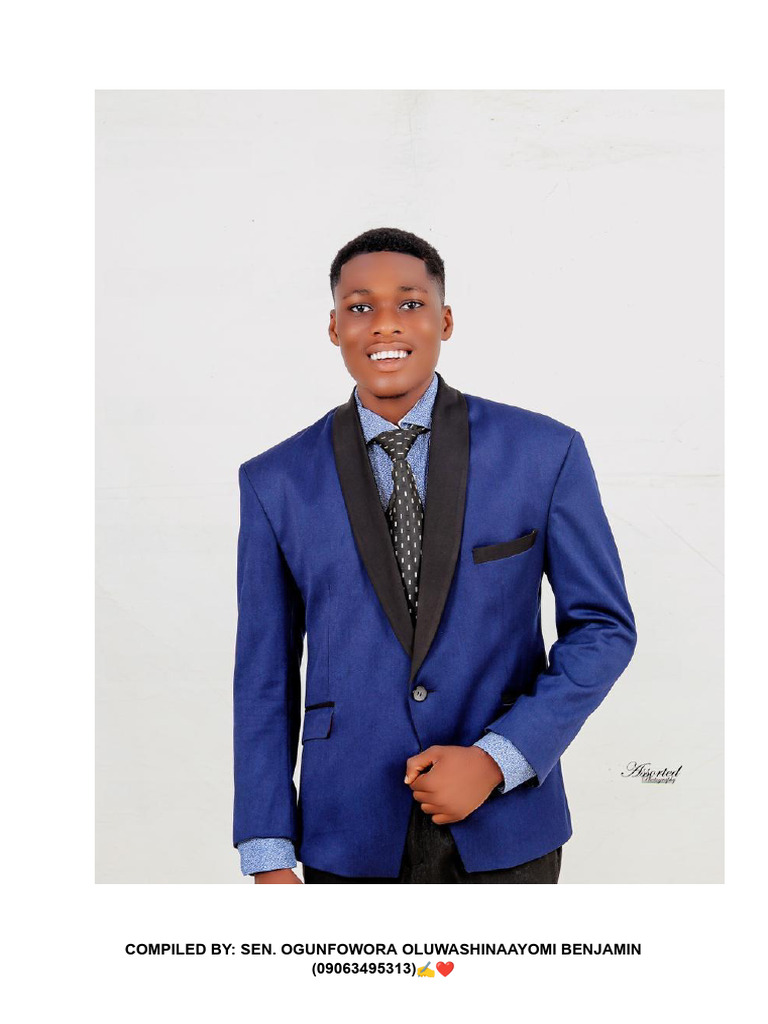 Ent 211 (Entrepreneurship and Innovation) Compiled by Senator Ogunfowora Oluwashinaayomi ...