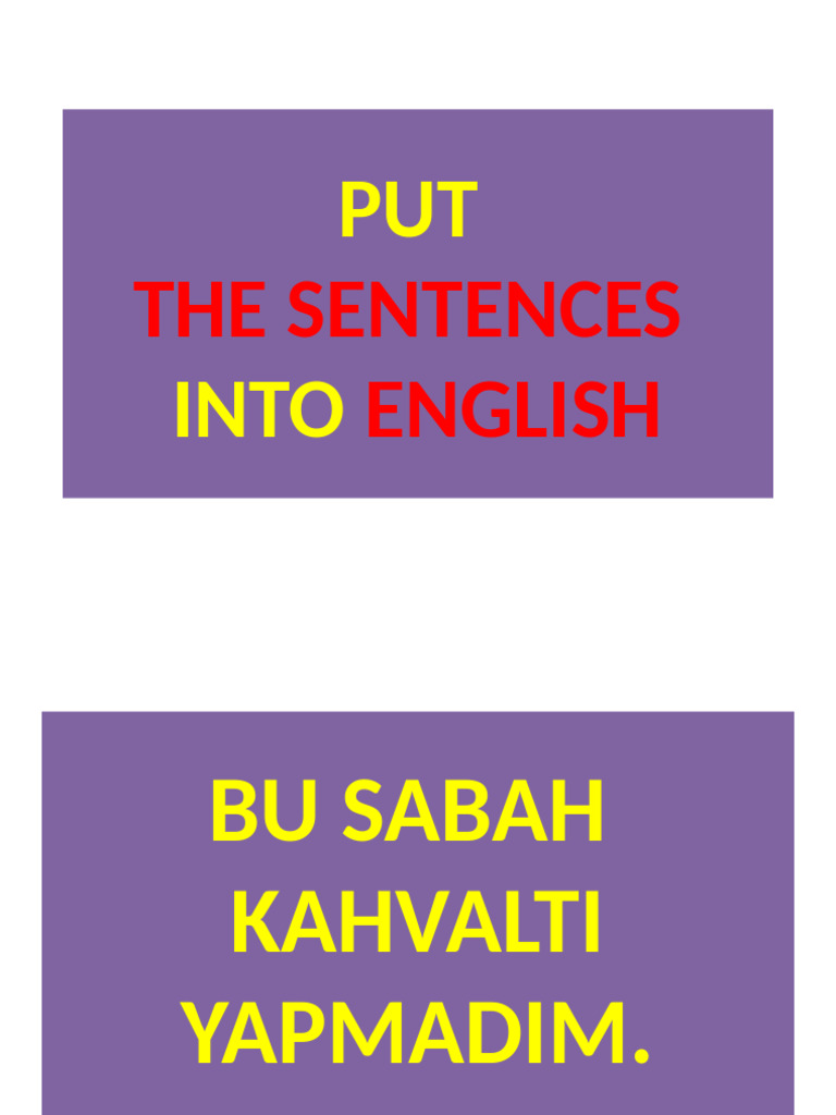 Trans Into English | PDF